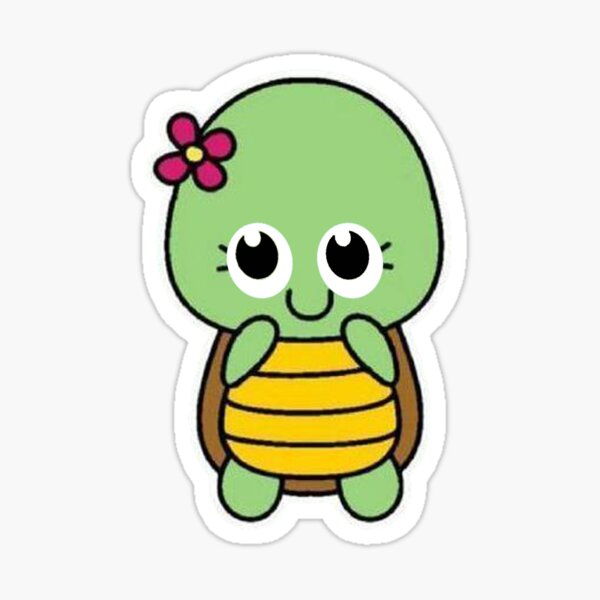 "cute turtle" Sticker for Sale by kim22080 | Redbubble