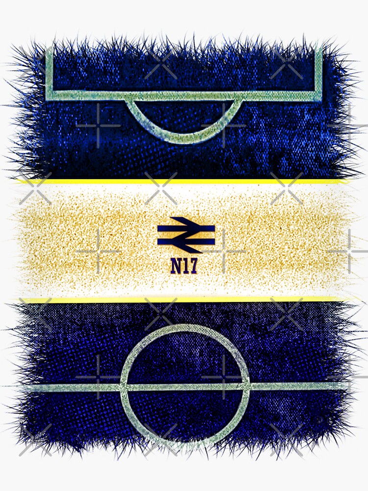 "N17-Old Skool,British Rail- Frayed Scarf" Sticker for Sale by ...