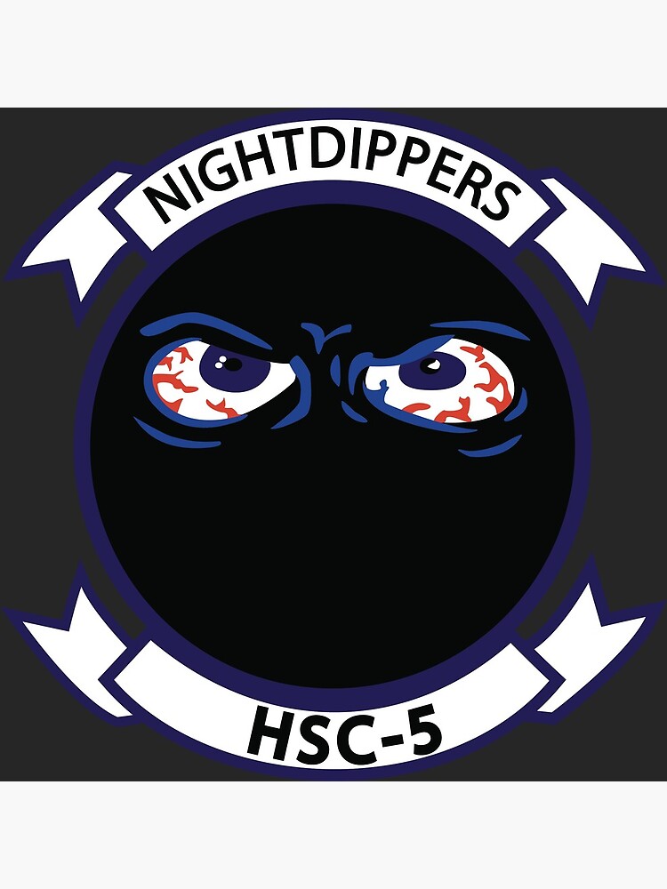 "Helicopter Sea Combat Squadron FIVE (HSC-5) "Nightdippers" - United ...
