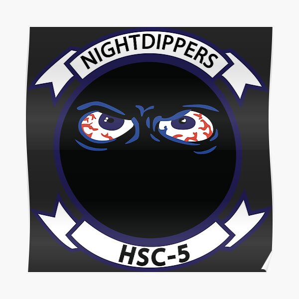 "Helicopter Sea Combat Squadron FIVE (HSC-5) "Nightdippers" - United ...