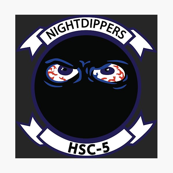 "Helicopter Sea Combat Squadron FIVE (HSC-5) "Nightdippers" - United ...