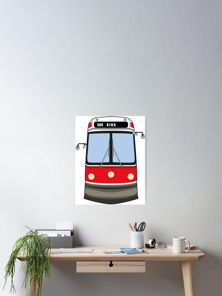 "Toronto TTC Streetcar" Poster for Sale by franconedesigns | Redbubble