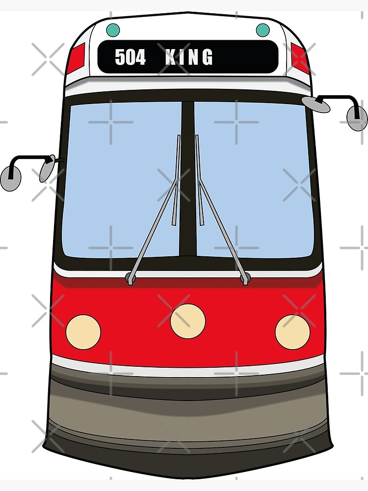 "Toronto TTC Streetcar" Art Print for Sale by franconedesigns | Redbubble