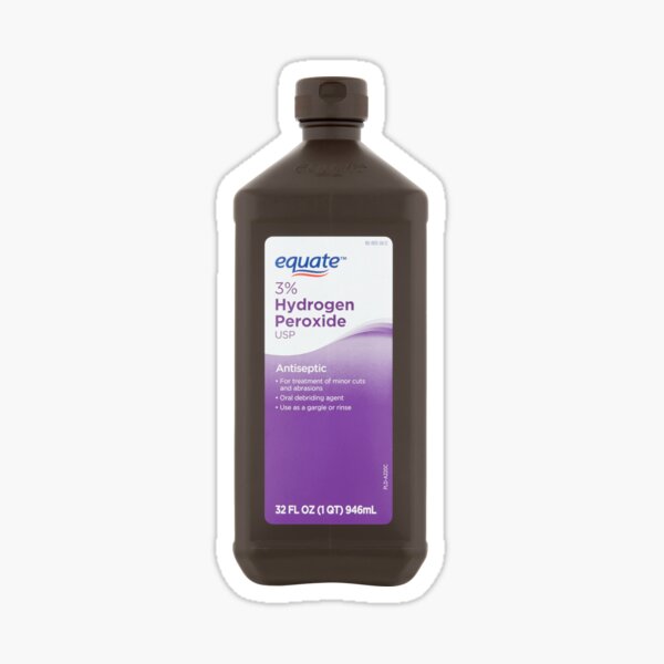 "Hydrogen Peroxide Realistic" Sticker for Sale by HollowBismark | Redbubble