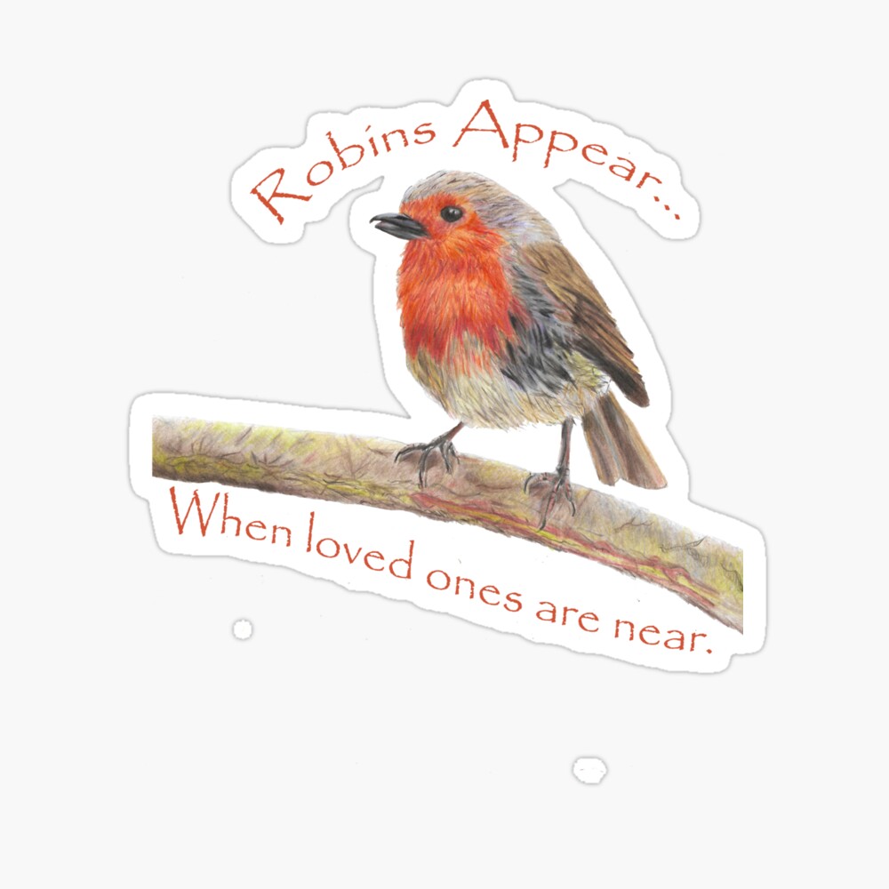 Papercraft Paper Angels appear when Robins are Near. Handpainted ...