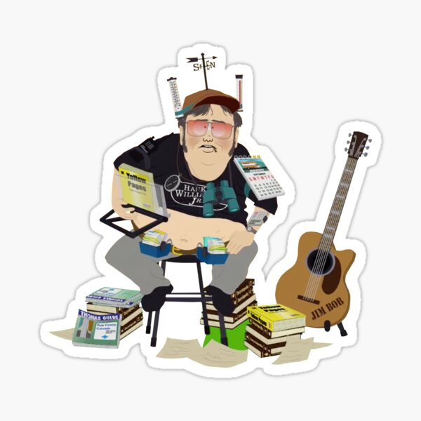 "South Park - Jim Bob" Sticker for Sale by Xanderlee7 | Redbubble