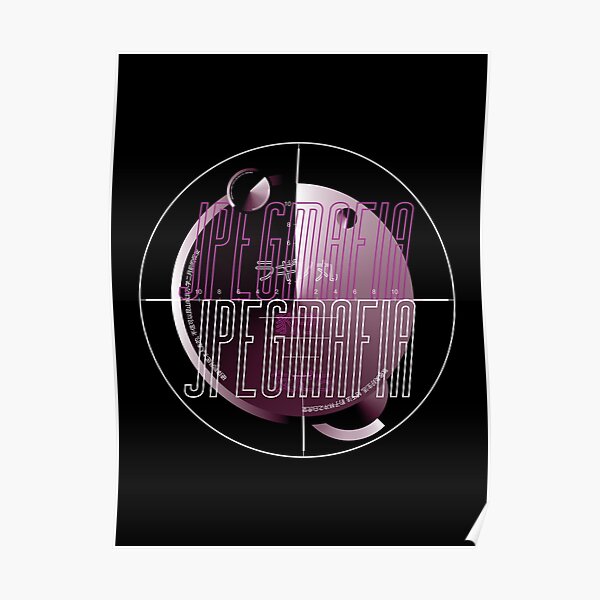 "jpegmafia custom gradient art" Poster for Sale by OldDannyBrown ...