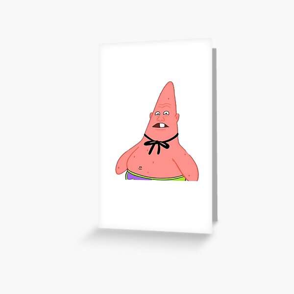 "patrick star pinhead meme" Greeting Card by andydalk24 | Redbubble