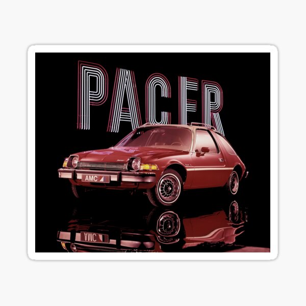 Pegatina «AMC PACER X» de ThrowbackM2 | Redbubble