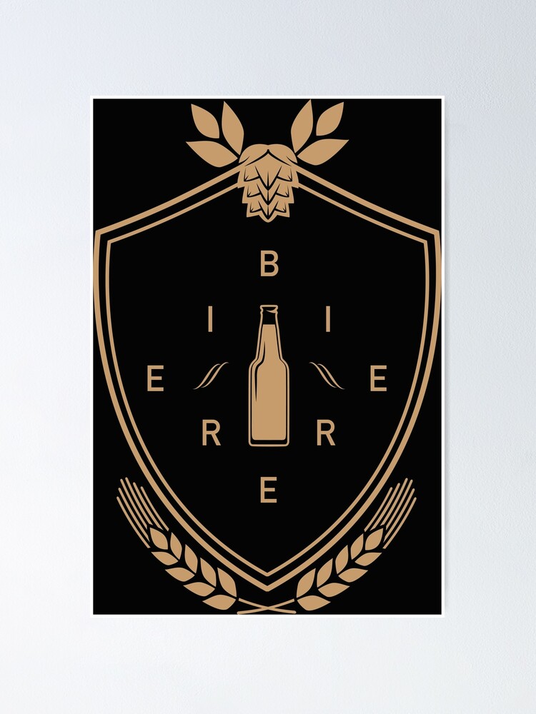 "Biererei Logo" Poster by biererei | Redbubble