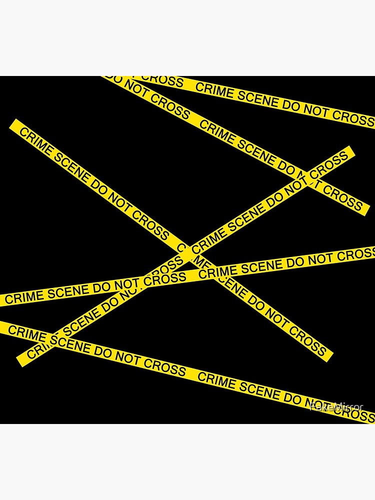 "Crime Scene Do Not Cross The Line" Socks for Sale by FakeMirror ...