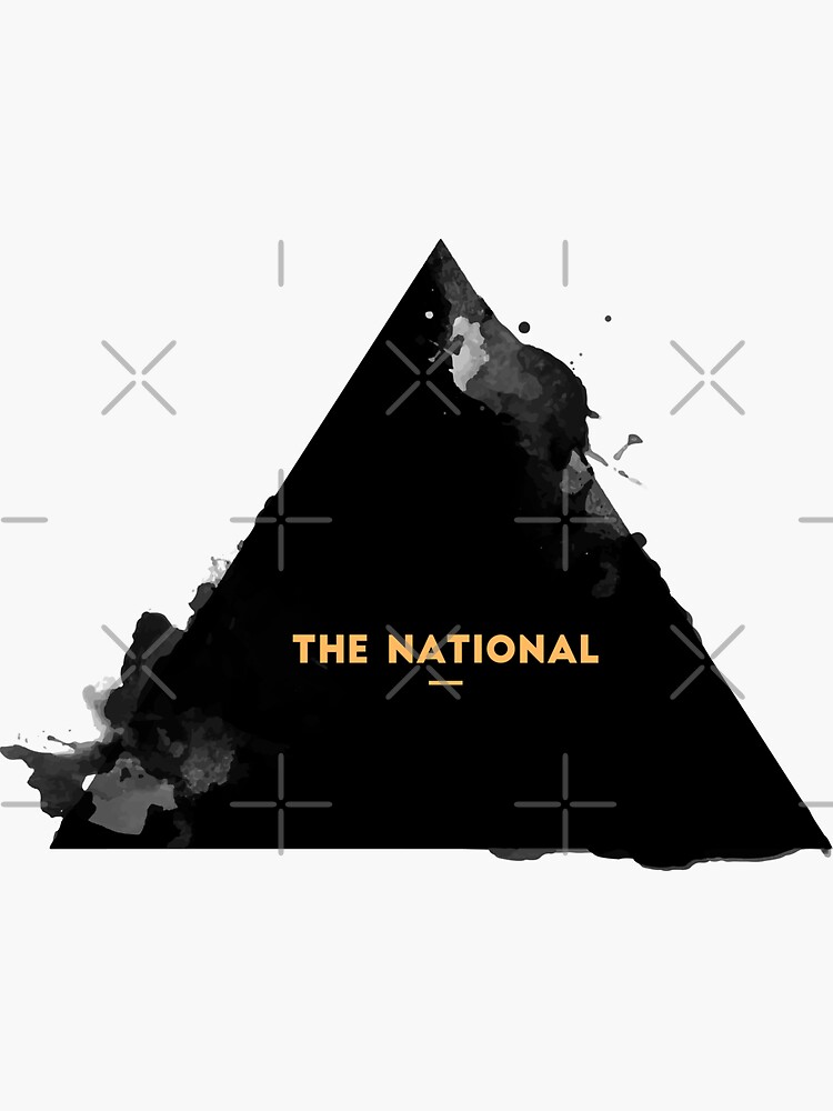 "The National Band Logo" Sticker for Sale by TheN | Redbubble