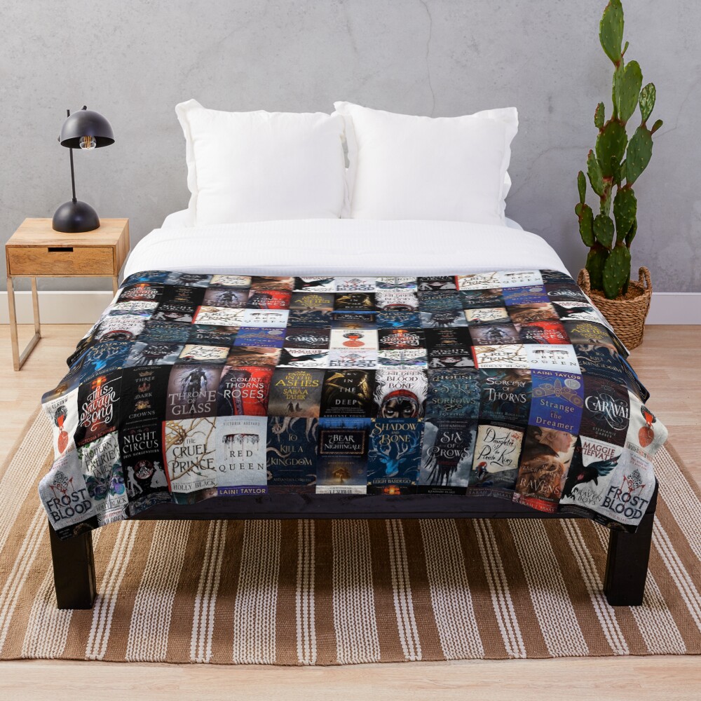 "YA Fantasy Classics " Throw Blanket for Sale by Artyabby16 | Redbubble