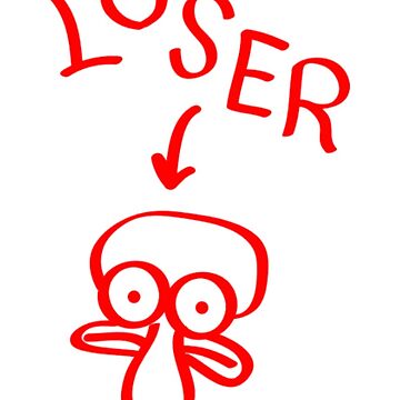 "squidward spongebob loser meme" Greeting Card for Sale by andydalk24 ...