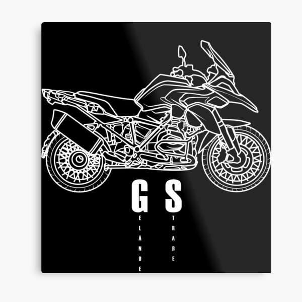 "R1200GS Adventure K51 GS" Metal Print for Sale by Sandorm | Redbubble