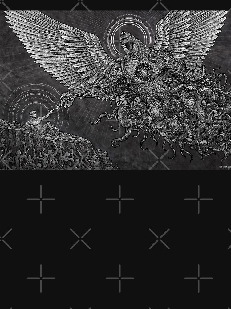 "Godfield, The Creator" T-shirt for Sale by artmango | Redbubble ...