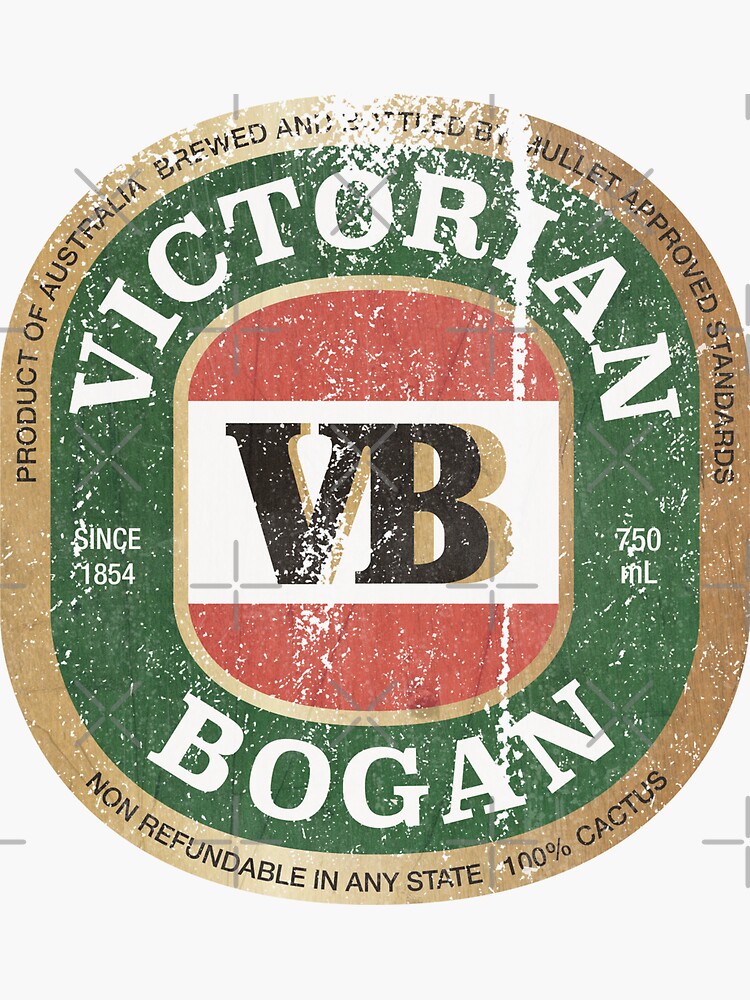 "Victorian Bogan" Sticker for Sale by christopher2929 | Redbubble