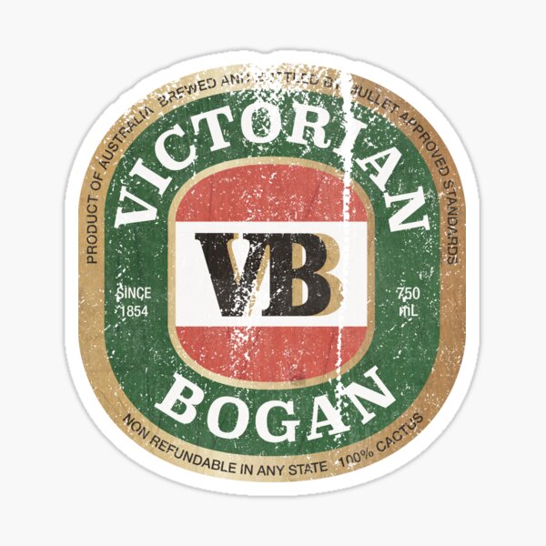 "Victorian Bogan" Sticker for Sale by christopher2929 | Redbubble