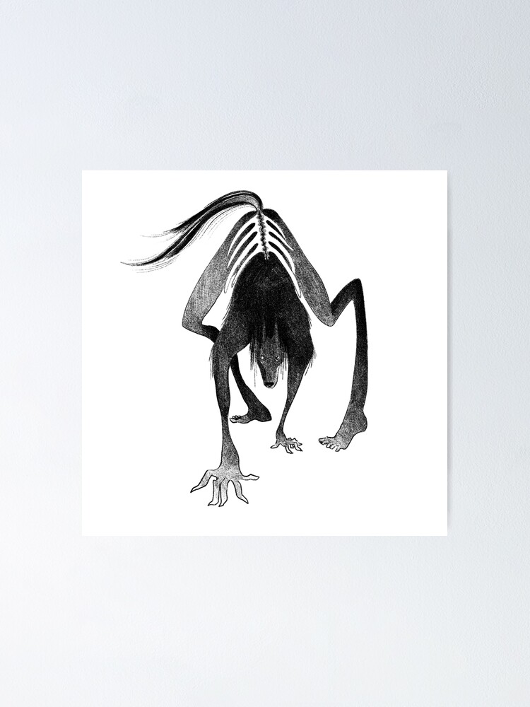 "Skinwalker" Poster for Sale by Creativetea | Redbubble