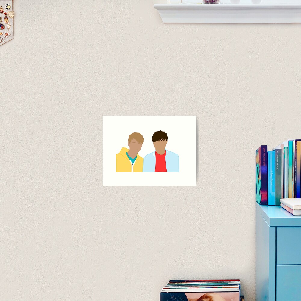 " Sam and Colby sticker " Art Print by sophies12 | Redbubble