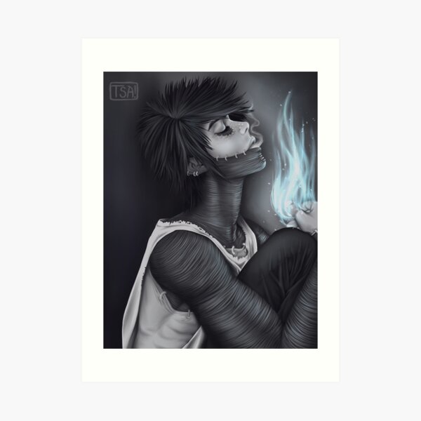 "Dabi - Realistic" Art Print by Artbyteesa | Redbubble
