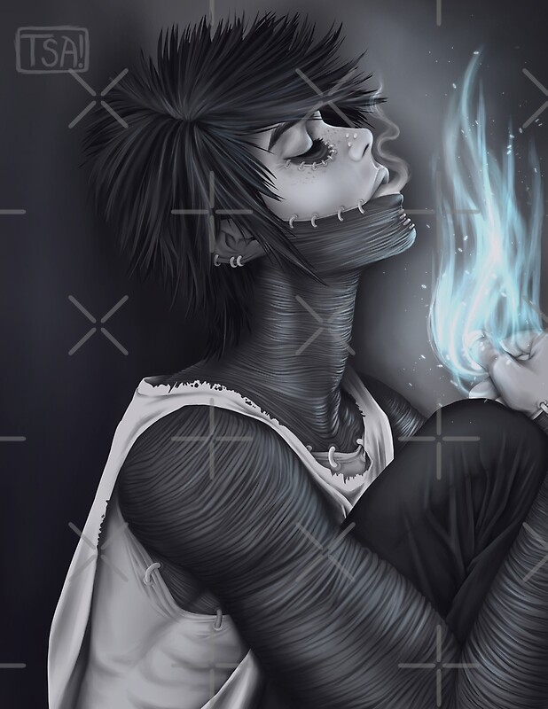 "Dabi - Realistic" by Artbyteesa | Redbubble