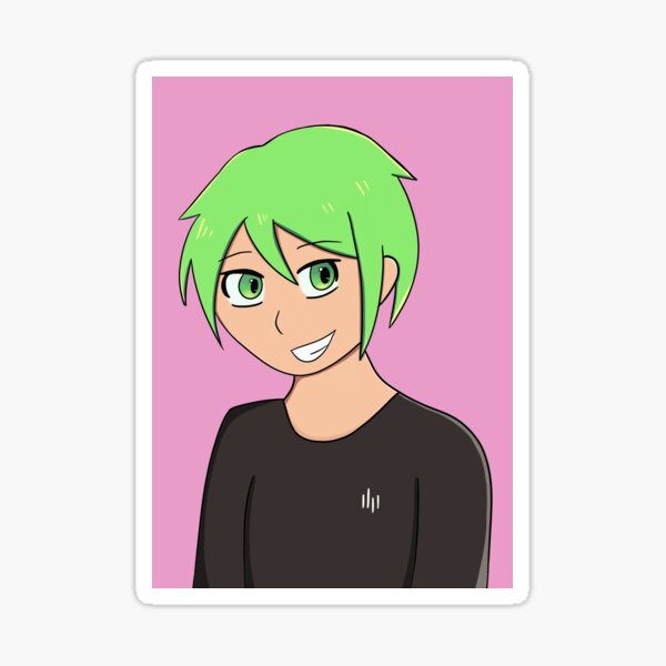 "DanPlan Daniel Fanart" Sticker for Sale by AquaSorceress7 | Redbubble