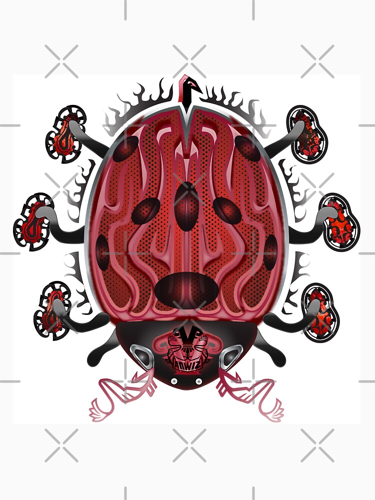 "Laydee Bug" T-shirt for Sale by Vanwizle | Redbubble | lady bug ...