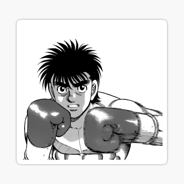 "Ippo Makunouchi: The God of Wind" Sticker for Sale by BingoChamp2077 ...