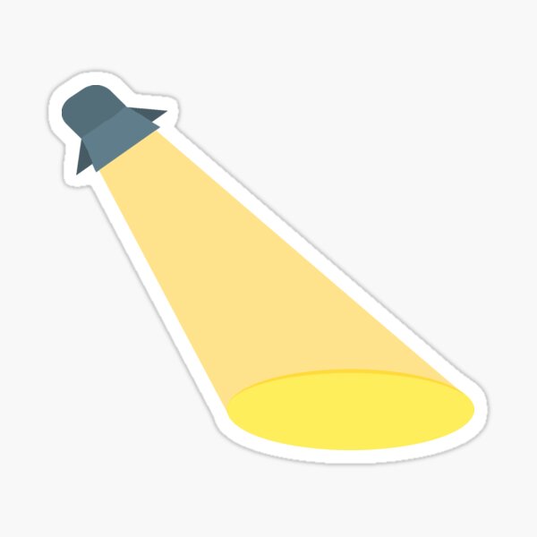 "Spotlight" Sticker by ejkempker | Redbubble