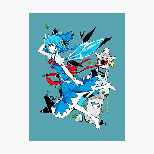 "Touhou Project - Cirno" Photographic Print for Sale by Styletto ...