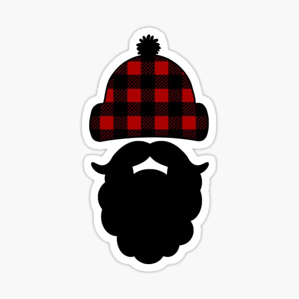 "Lumberjack Buffalo Plaid" Sticker by Brenton72 | Redbubble