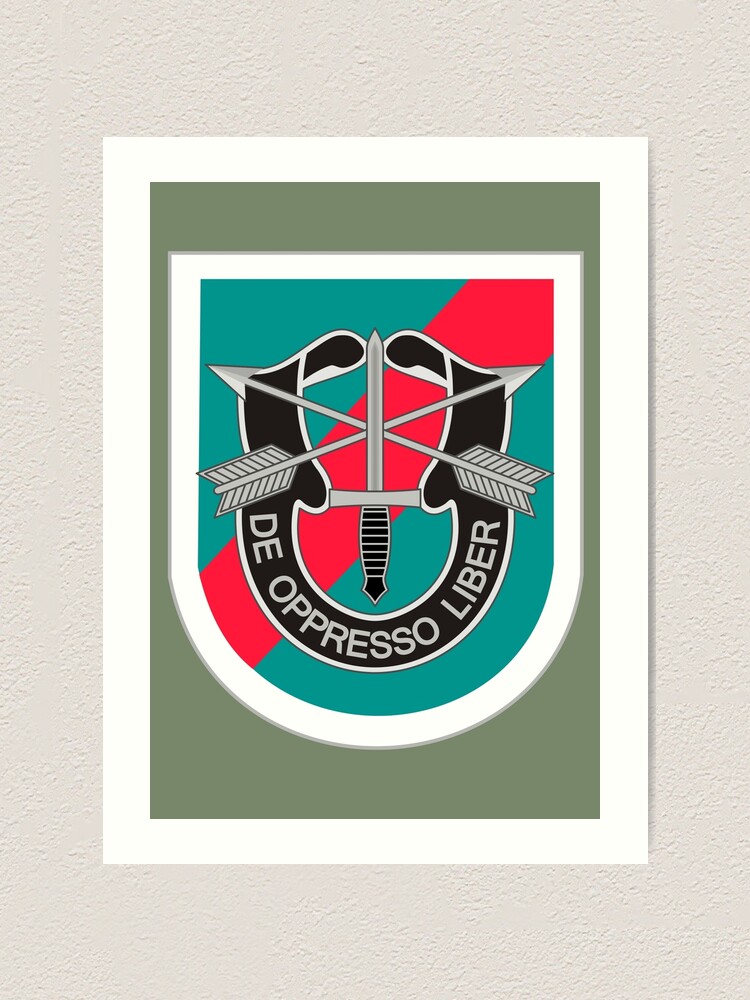 "20th Special Forces Group (United States)" Art Print by ...