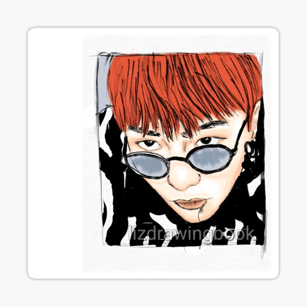 "Gdragon " Sticker by Lizet5690 | Redbubble