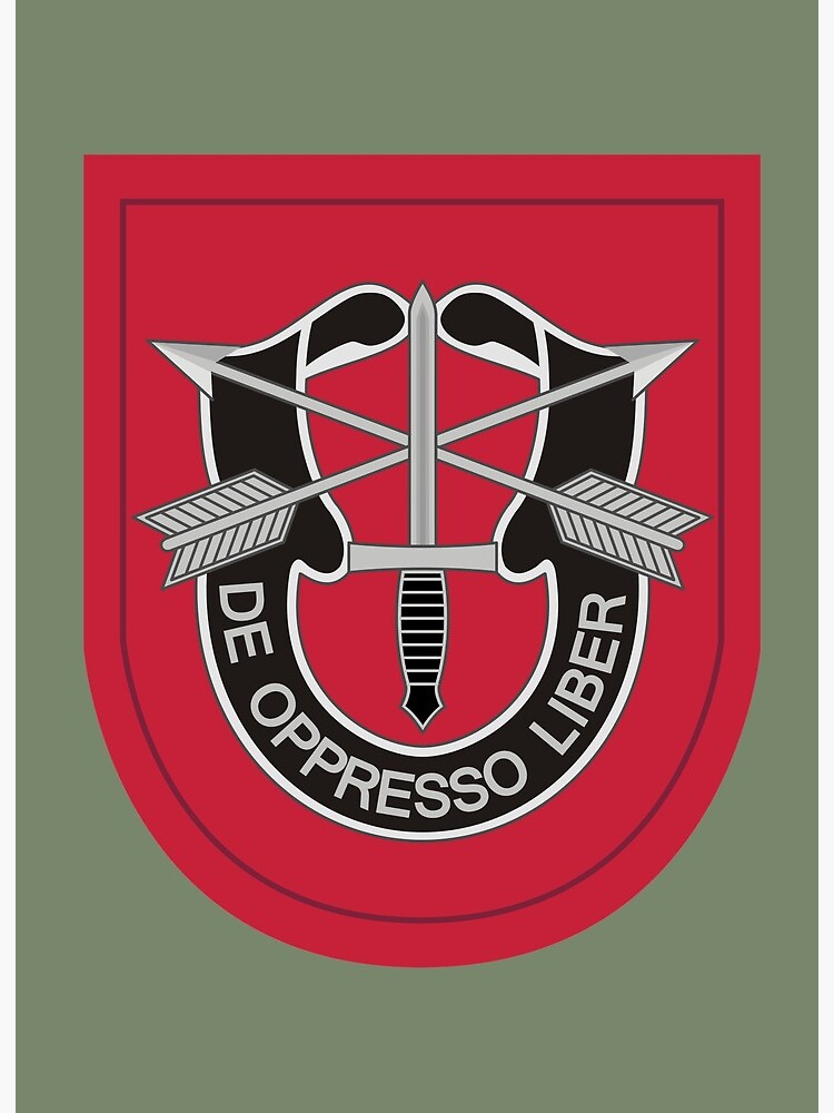 "7th Special Forces Group (United States)" Art Board Print for Sale by ...