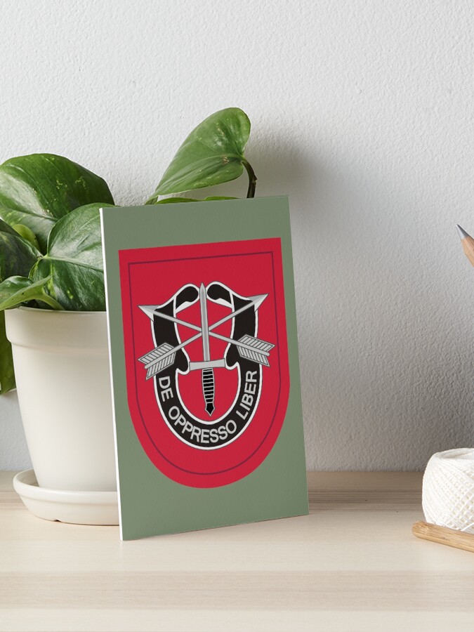 "7th Special Forces Group (United States)" Art Board Print for Sale by ...