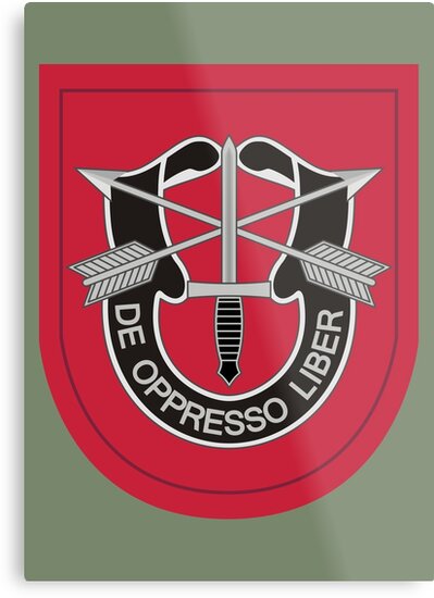"7th Special Forces Group (United States)" Metal Print by ...