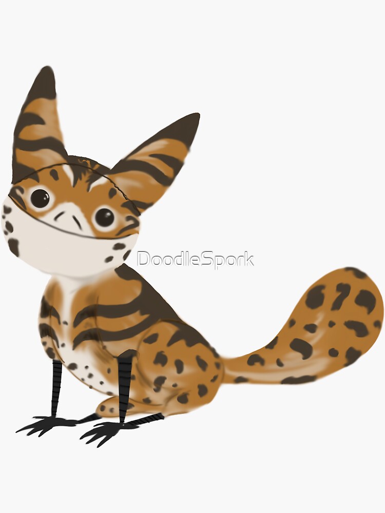 "loth cat" Sticker for Sale by DoodleSpork | Redbubble