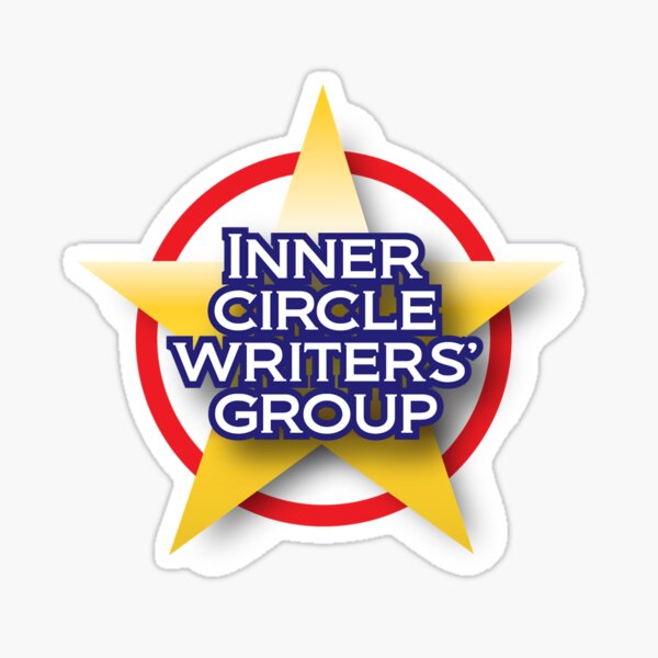 "Inner Circle Writers' Group logo" Sticker for Sale by gphudson | Redbubble