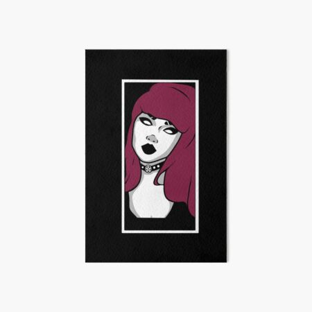 "Trinity Goth Girl" Art Board Print by goff-draws | Redbubble