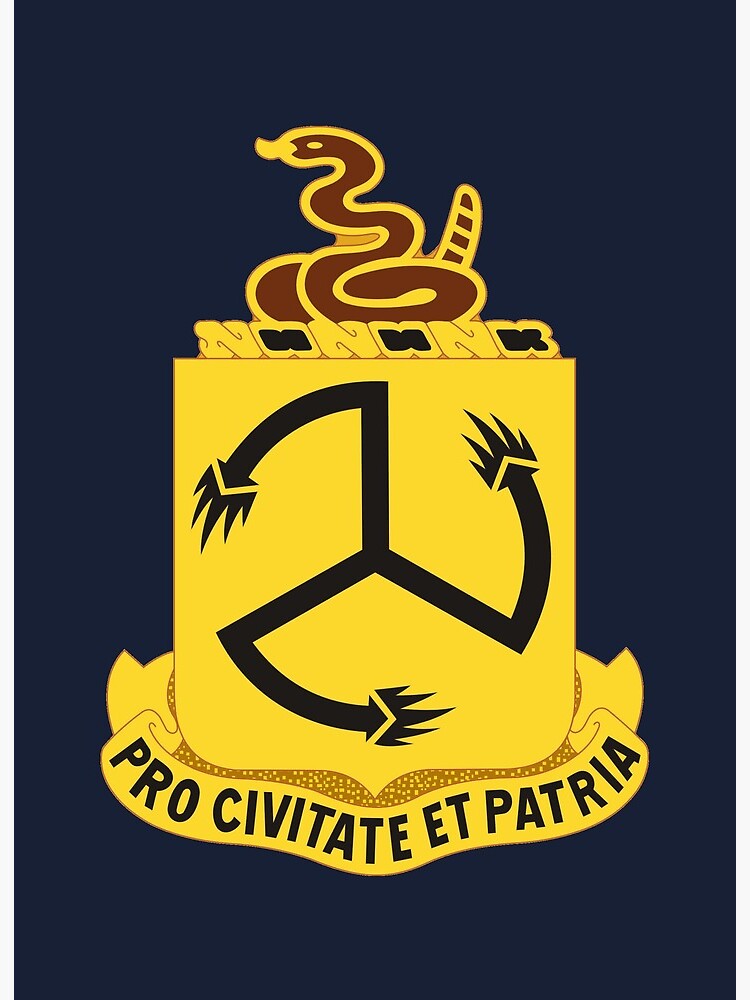 Infantry Logo DUI Pin ~ 105th Infantry Regiment New York Army National