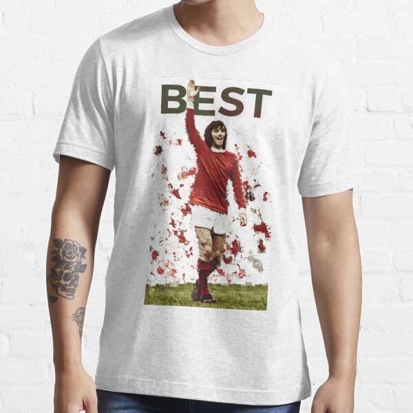 "Simply George Best" T-shirt for Sale by AndythephotoDr | Redbubble ...