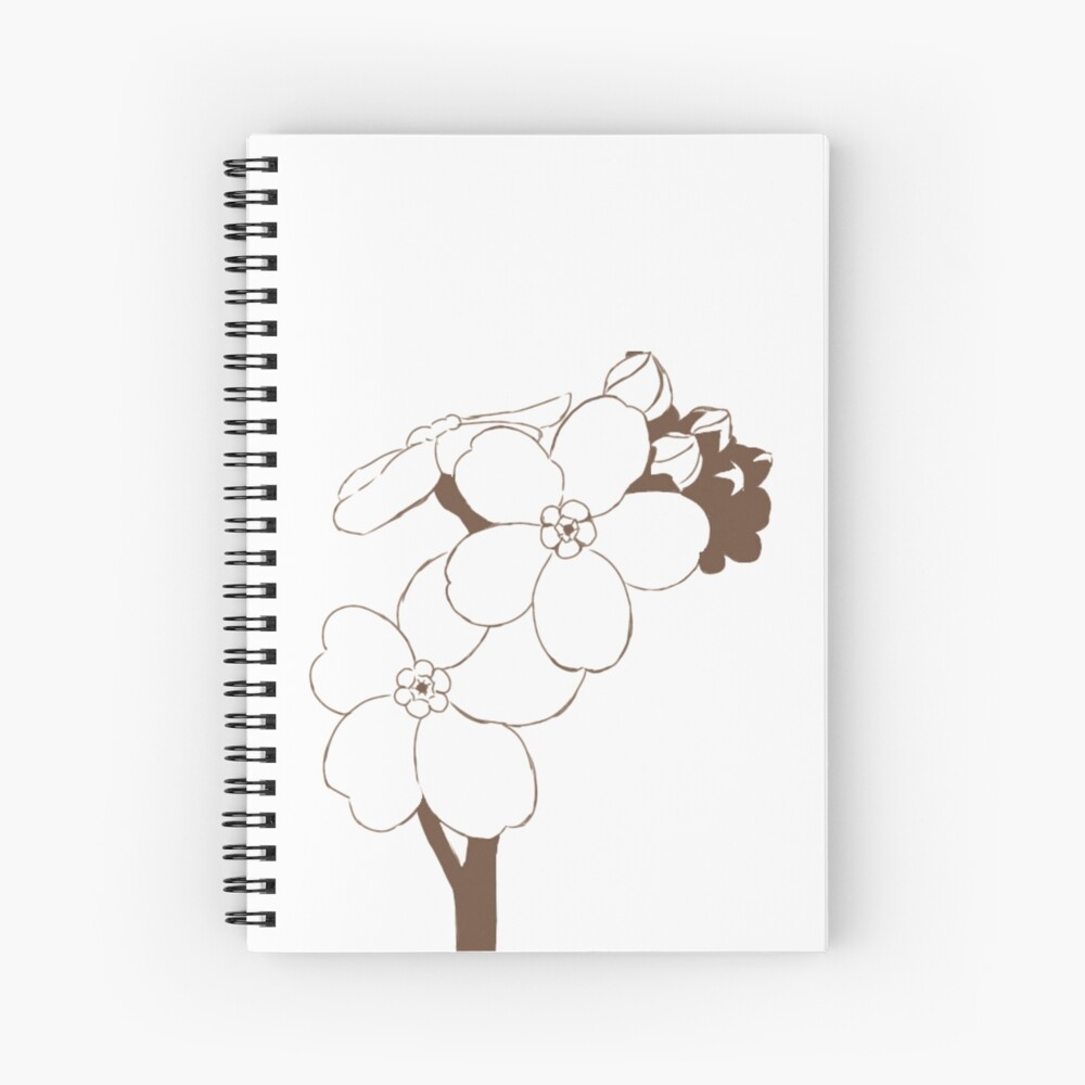 "Forget Me Not" Spiral Notebook for Sale by Yehet1899 | Redbubble