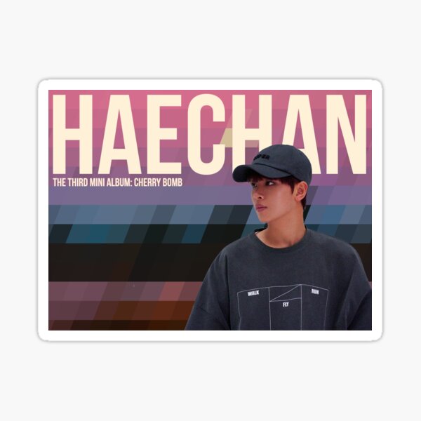 "Design K-Pop NCT 127 Haechan" Sticker for Sale by nathandraws | Redbubble
