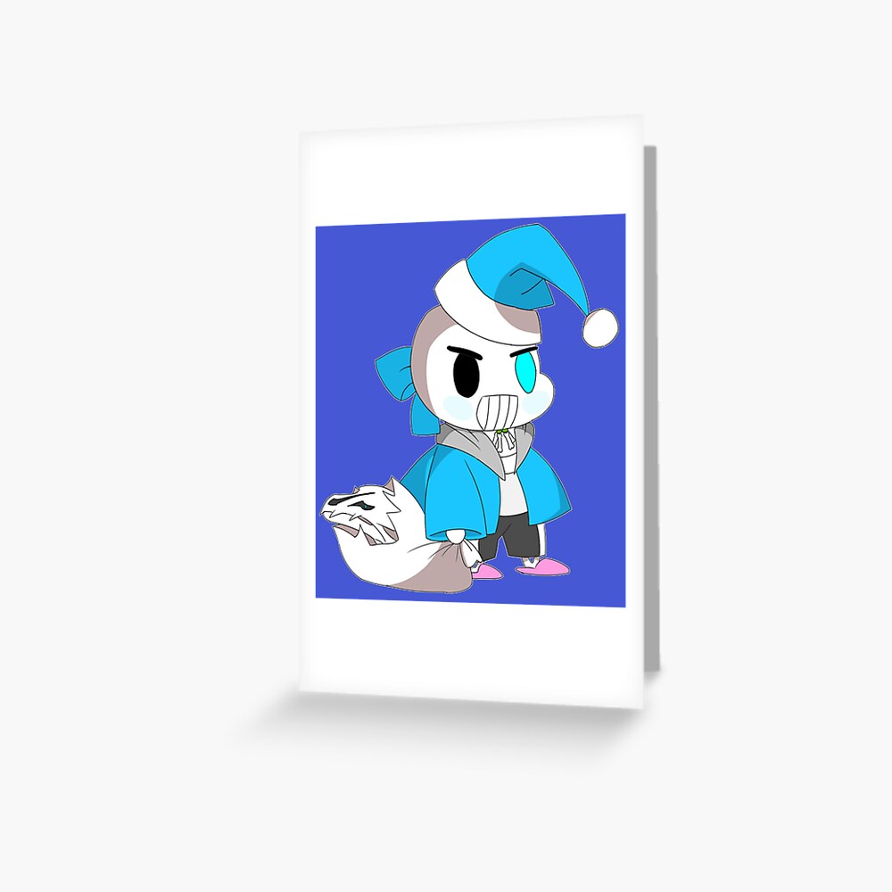 "Padoru Sans Undertale" Greeting Card for Sale by weirdo97 | Redbubble