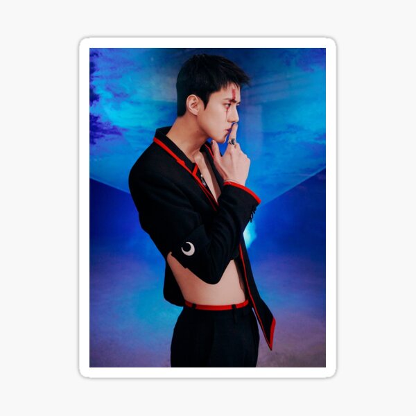 "Sehun EXO Obsession" Sticker by vicksart | Redbubble