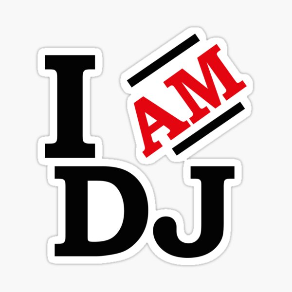 Dj Am Stickers | Redbubble