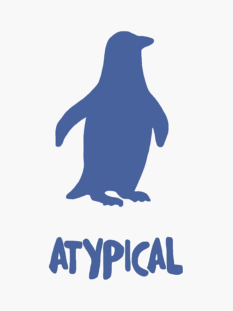 "Atypical fanart" Sticker by basic-artistava | Redbubble