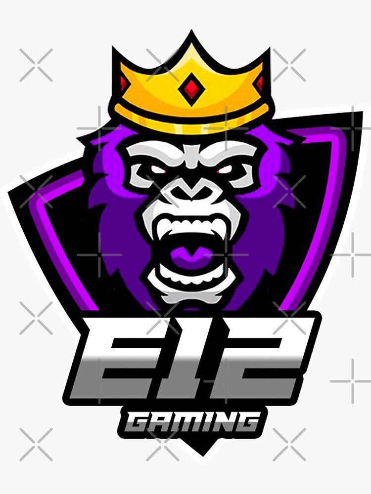 "E12 Gaming Logo" Sticker for Sale by E12-Gaming | Redbubble