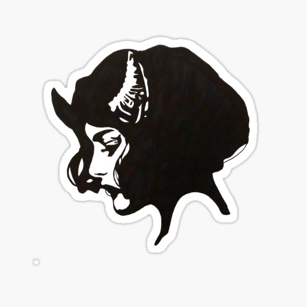 "Pretty Devil" Sticker for Sale by natb915 | Redbubble